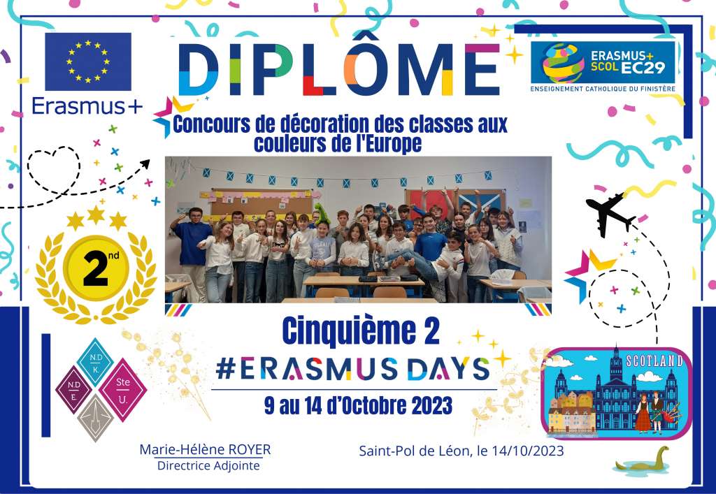 Archives des SU ERASMUS - Ensemble scolaire Le Kreisker